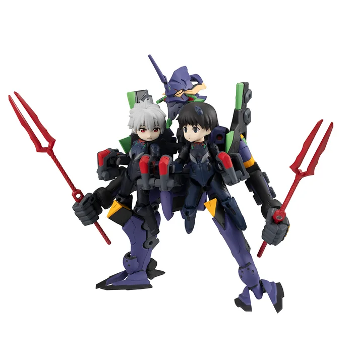 Desktop Army Rebuild of Evangelion Shinji Ikari & Kaworu Nagisa ...