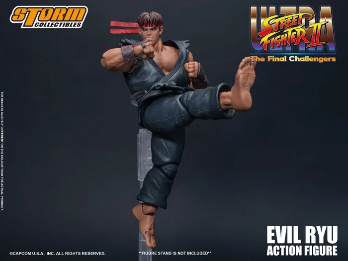 Ultra Street Fighter II: The Final Challengers Evil Ryu 1/12 Scale ...