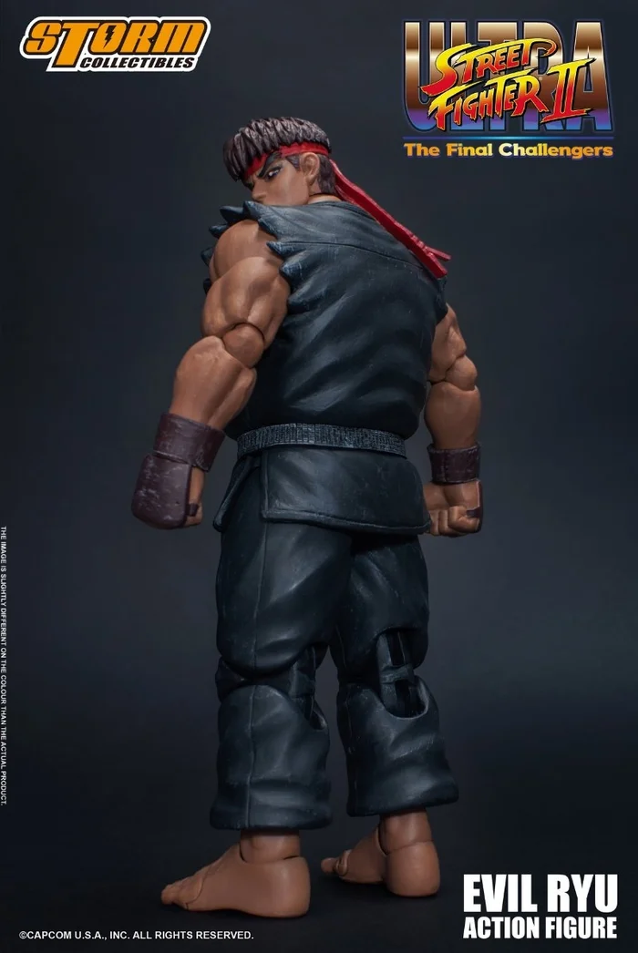Ultra Street Fighter II: The Final Challengers Evil Ryu 1/12 Scale ...