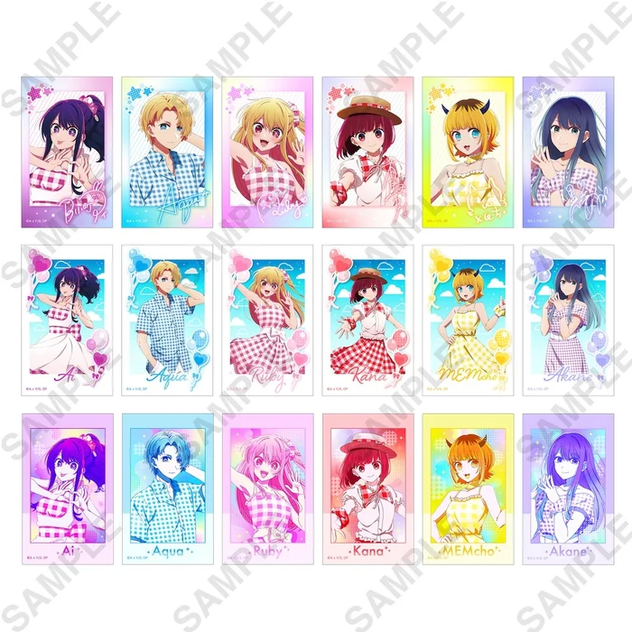 Oshi no Ko Mini Photo-style Illustrations Collection Summer Ver ...