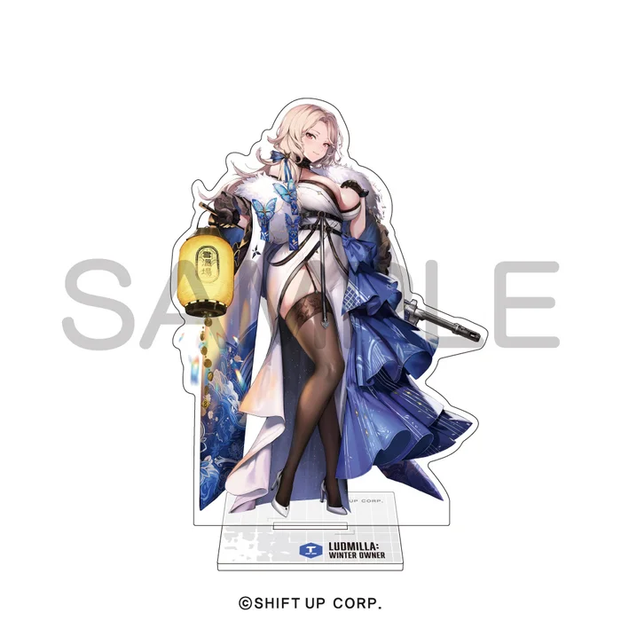 Goddess of Victory: Nikke Acrylic Stand Ludmilla: Winter Owner - Tokyo ...