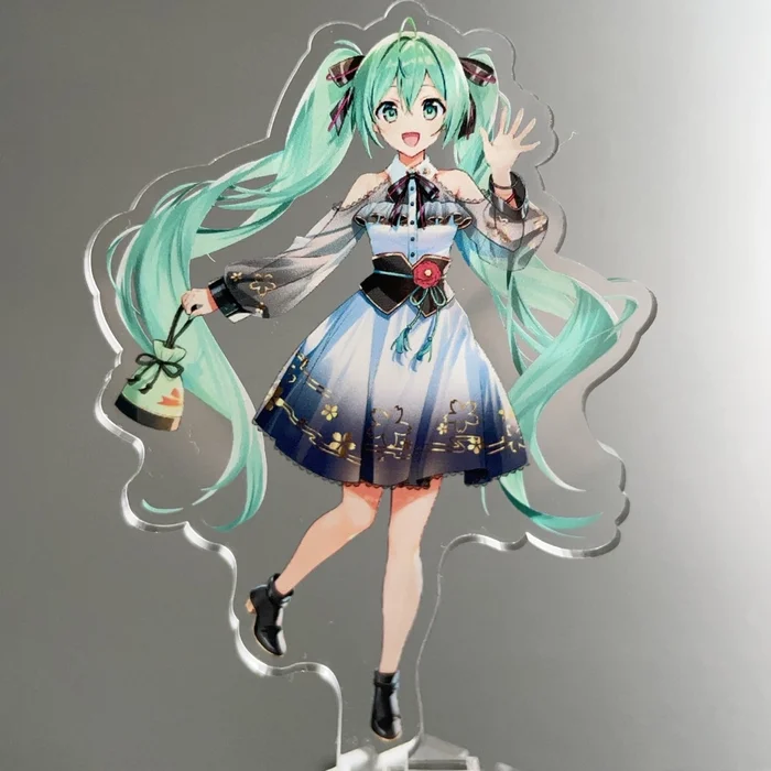 Piapro Characters Creative Acrylic Stick with Combinable Display Stand ...