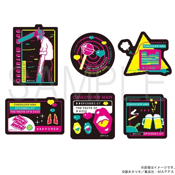 Chainsaw Man Sticker Sheet #07 - Tokyo Otaku Mode (TOM)