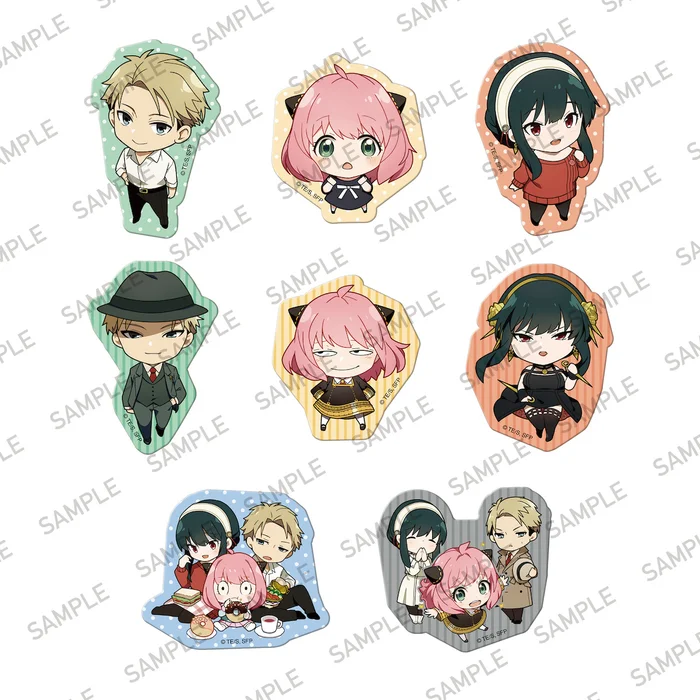 Spy x Family Clear Clip Badge Complete Box Set (Re-run) - Tokyo Otaku ...