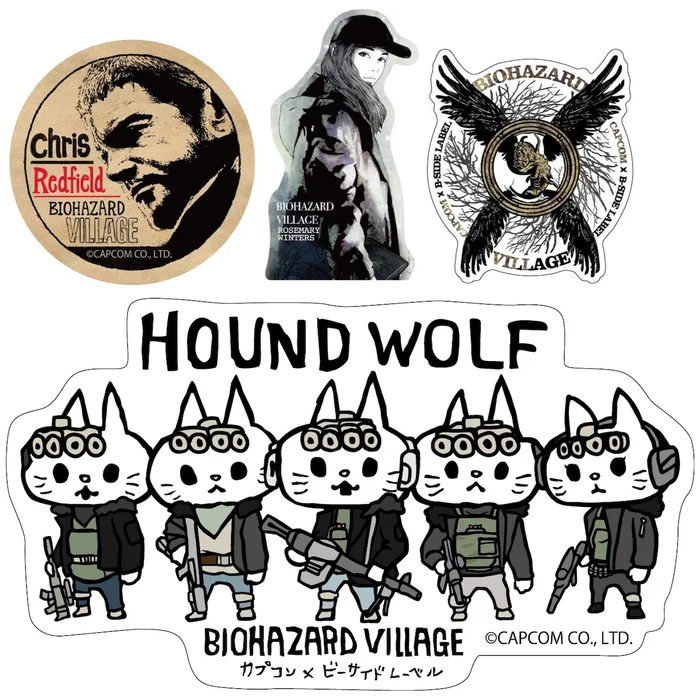 Capcom x B-Side Label Resident Evil Sticker Collection Vol. 5 - Tokyo ...