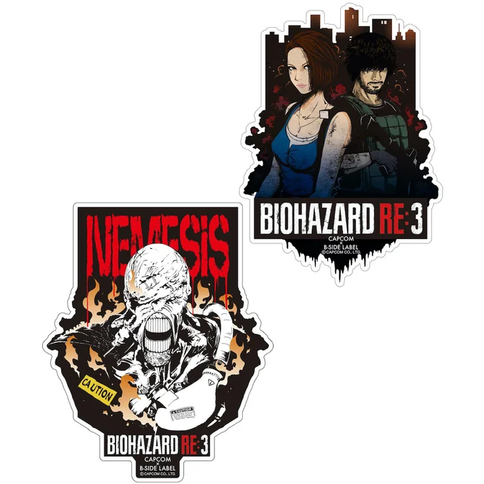 Capcom x B-Side Label Resident Evil 3 Sticker Collection Vol. 4 - Tokyo ...