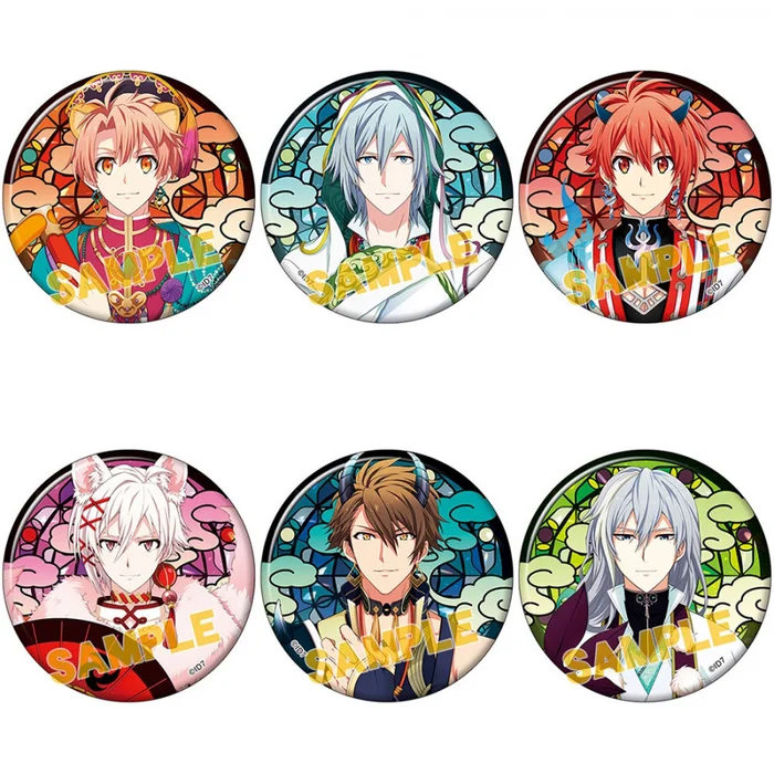 IDOLiSH 7 Ayakashi Mangekyo Karatogaokuri Yokai Badge Collection ...