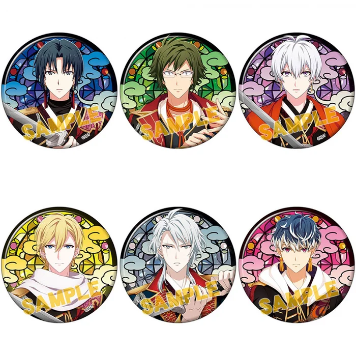 IDOLiSH 7 Ayakashi Mangekyo Karatogaokuri Katanashu Badge Collection ...