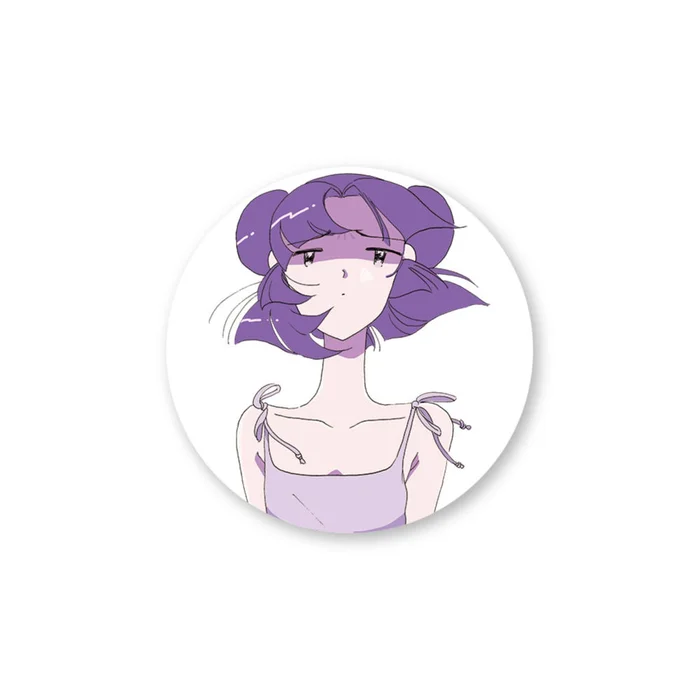 Yabai-chan x PARK Tokyo Yami Pastel Ijo High School Tin Badges - Tokyo ...