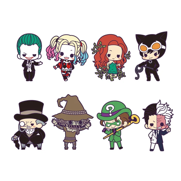 DC Universe Rubber Strap Collection: Villains Box Set - Tokyo Otaku ...