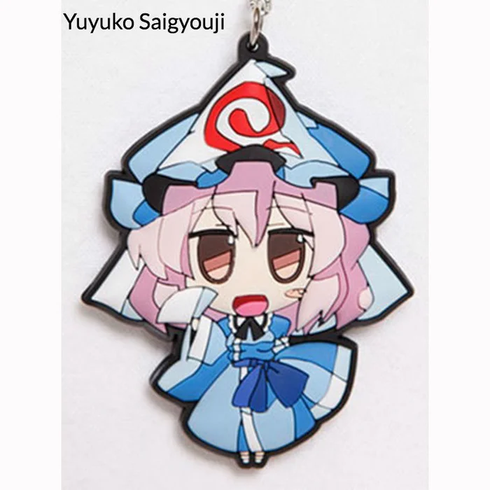 Touhou Project Akaneya Rubber Keychains Vol. 4 - Tokyo Otaku Mode (TOM)