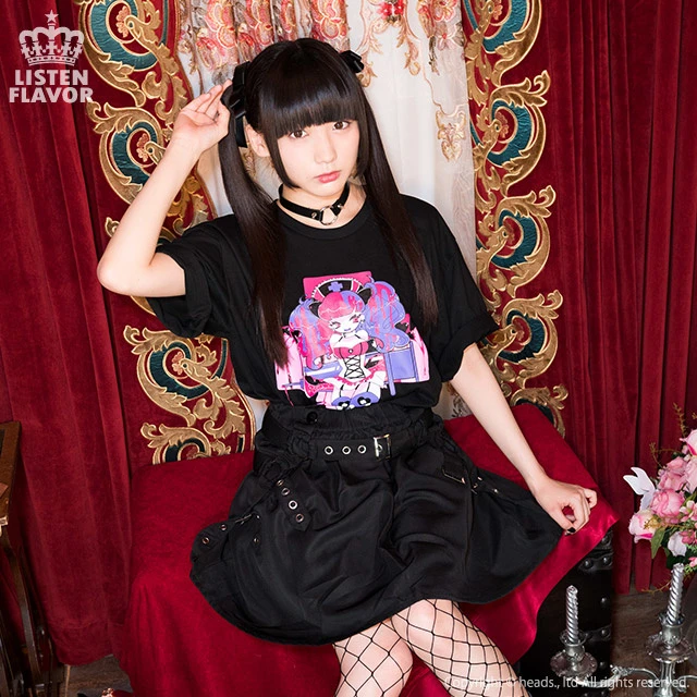 LISTEN FLAVOR x Yummy! Injection Nurse-chan Collab T-Shirt - Tokyo ...