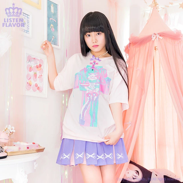 LISTEN FLAVOR x Yummy! Injection Nurse-chan Collab T-Shirt - Tokyo ...