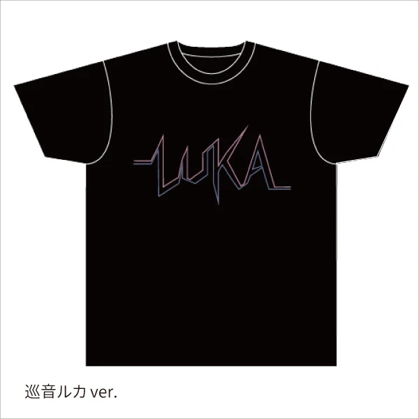 Hatsune Miku Summer Festival Logo Megurine Luka T-Shirt - Tokyo Otaku ...