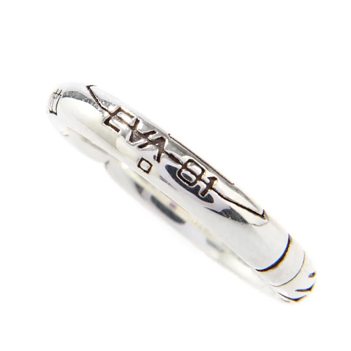 Evangelion Test Type Unit-01 Shinji Ikari Silver Entry Plug Ring ...