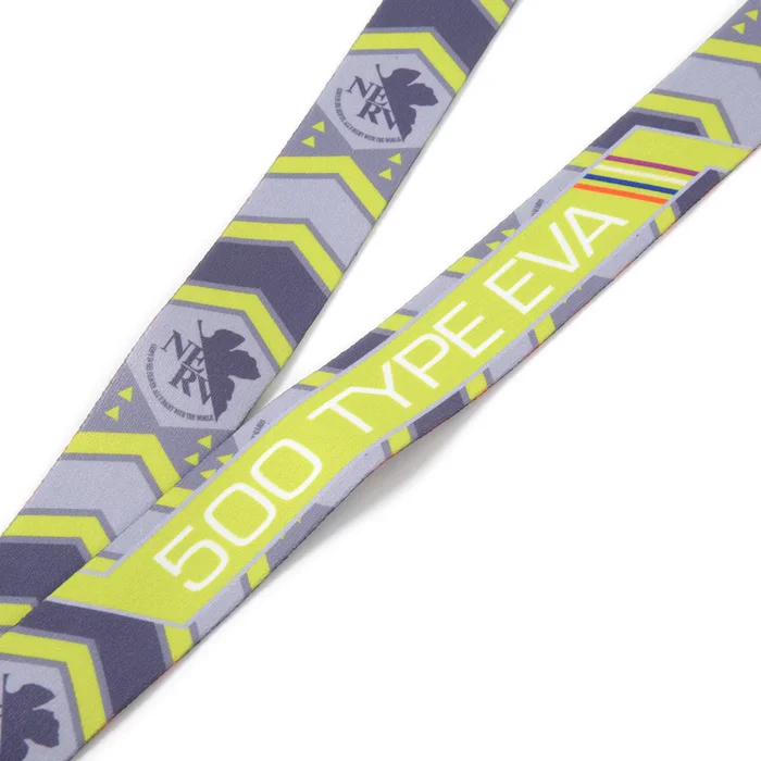 Evangelion 500 Type Eva Logo & NERV Mark Neck Strap - Tokyo Otaku Mode ...