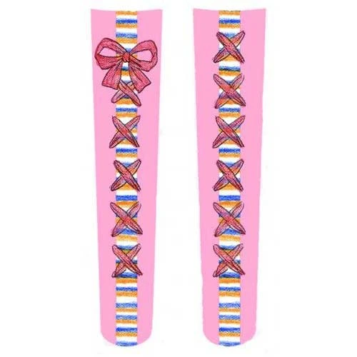 Zettairyoiki Crayon Thigh-High Tights - Tokyo Otaku Mode (TOM)
