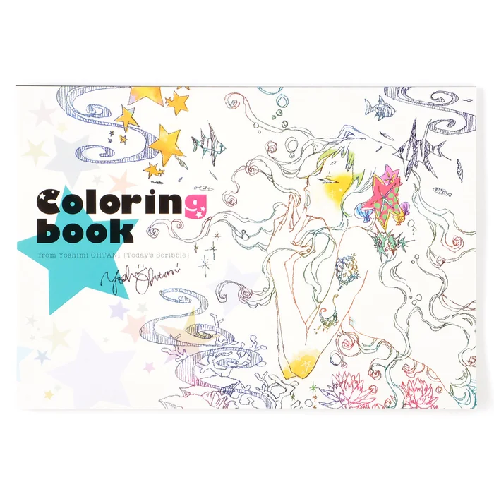 Today's Scribble: Yoshimi Ohtani Coloring Book - Tokyo Otaku Mode (TOM)