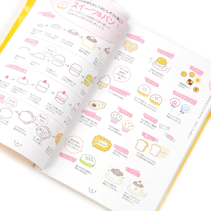 How to Draw Yuru-Kawaii Ilustration & Lettering Book - Tokyo Otaku Mode ...