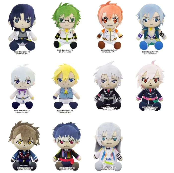 IDOLiSH 7 Plushies - Tokyo Otaku Mode (TOM)