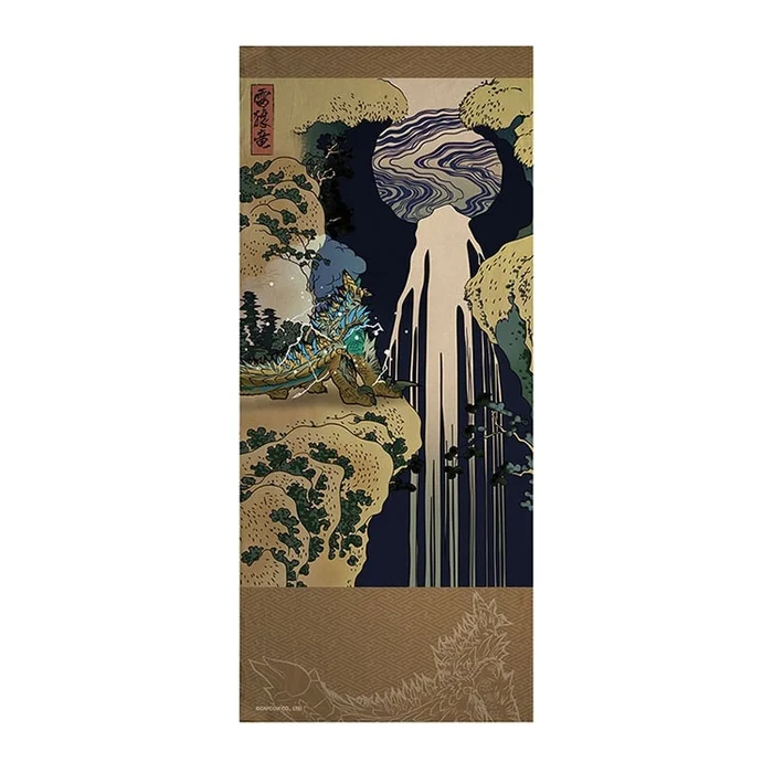 Monster Hunter Ukiyo-e Japanese Hand Towel Collection - Tokyo Otaku ...