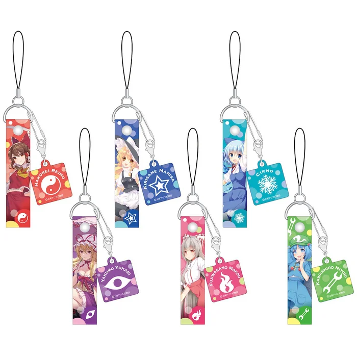 Touhou Project Phone Strap Collection - Tokyo Otaku Mode (TOM)