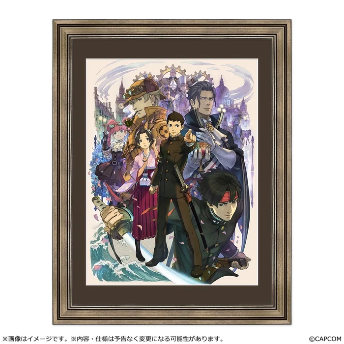 The Great Ace Attorney: Adventures Main Visual Chara Fine Graph w ...
