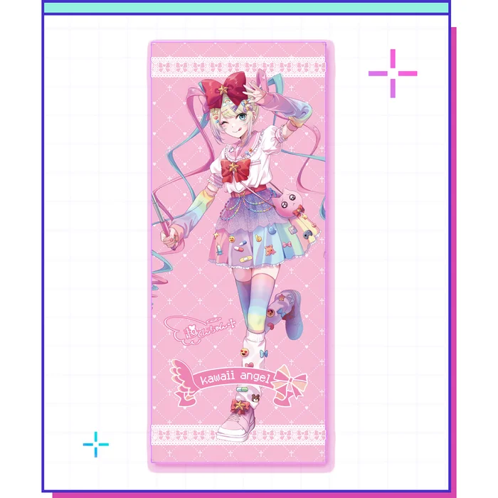 Needy Streamer Overload East and West Key Visual Life-Sized Tapestry ...