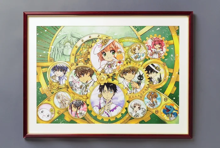 CLAMP 30th Anniversary Main Visual Reproduction Art Print (A1-Size ...