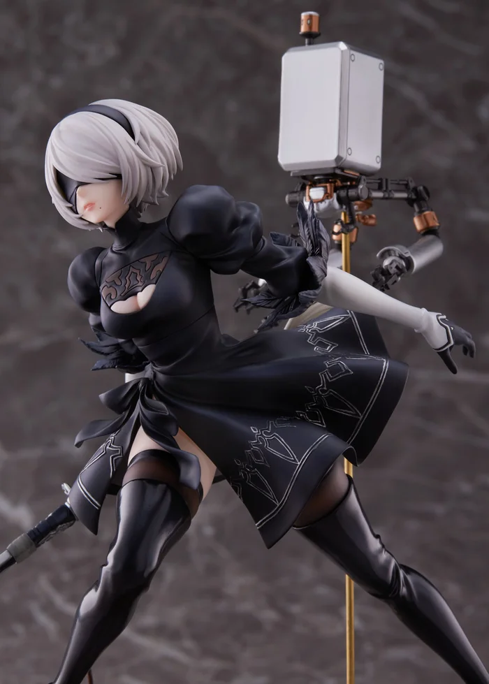 NieR: Automata Ver 1.1a 2B: Deluxe Ver. 1/7 Scale Figure - Tokyo Otaku ...